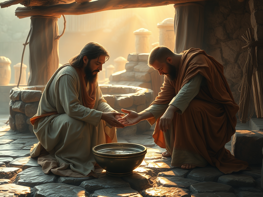 Wash Feet – Walking With Christ