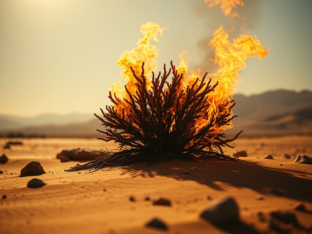 The Burning Bush – Walking With Christ