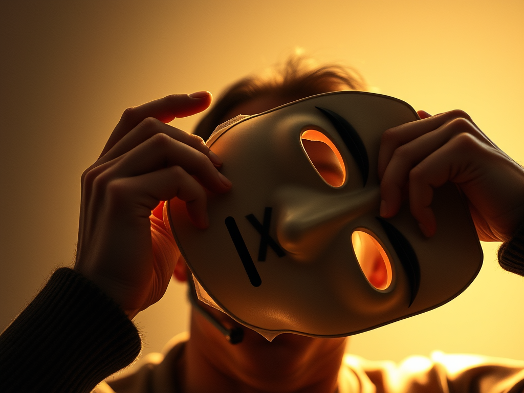 The Lie of the Mask: Why We Hide, and What It’s Costing Us – Walking ...