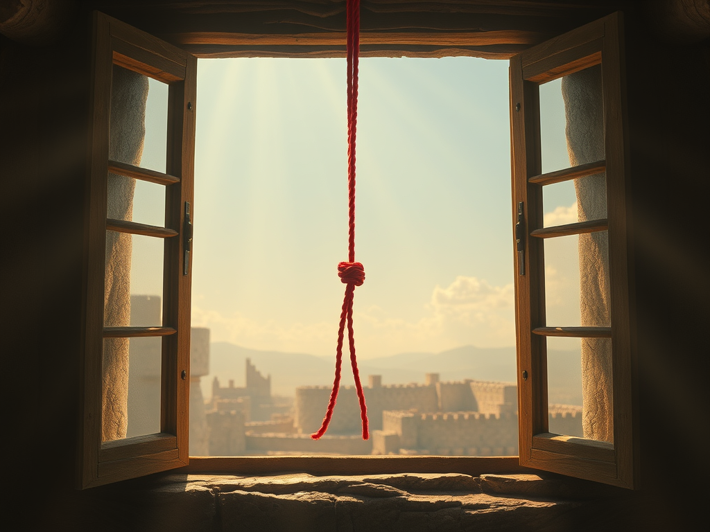 The Scarlet Echo: Rahab, Covenant, and the Crimson Thread – Walking ...